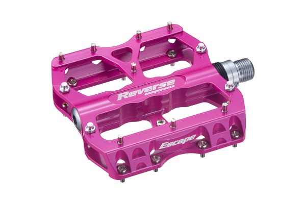 Pedals Reverse Components Escape Alloy Pink– Rider 18