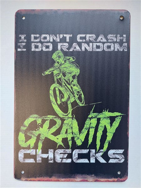 MTB metal signs– Rider 18