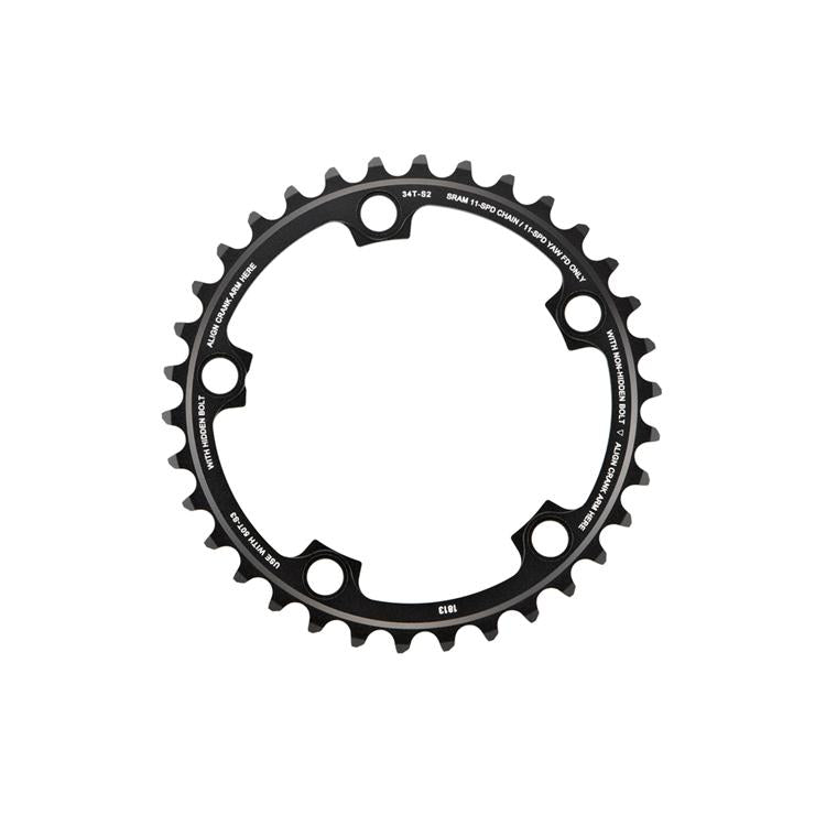 SRAM Chain Ring Road 34 Tooth V1 110 Aluminium 3mm Black– Rider 18