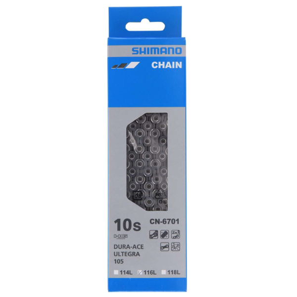 Shimano CN-6701 Chain Ultegra 6700 Series 10 speed– Rider 18