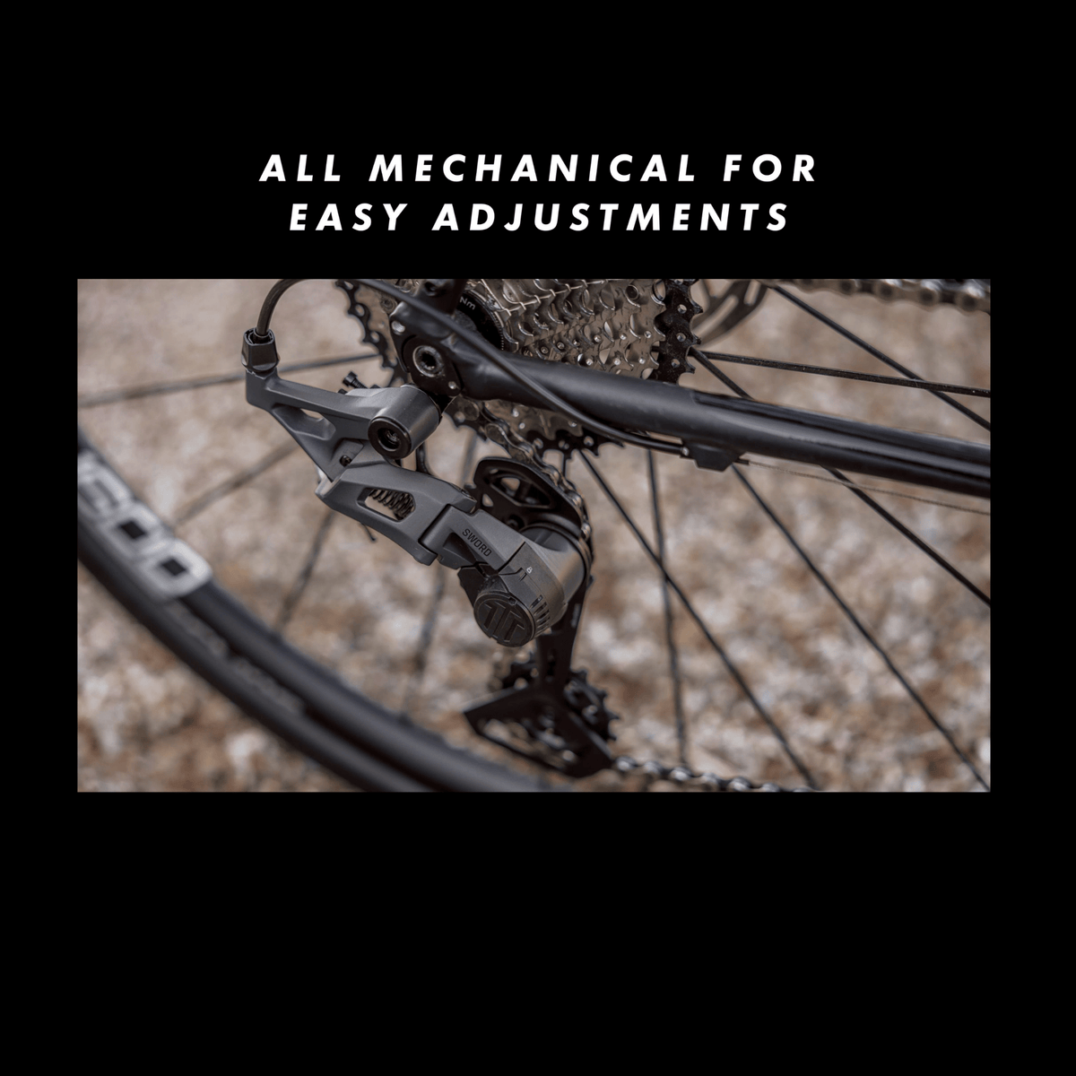 Microshift Sword 2x10 Groupset without Crankset– Rider 18